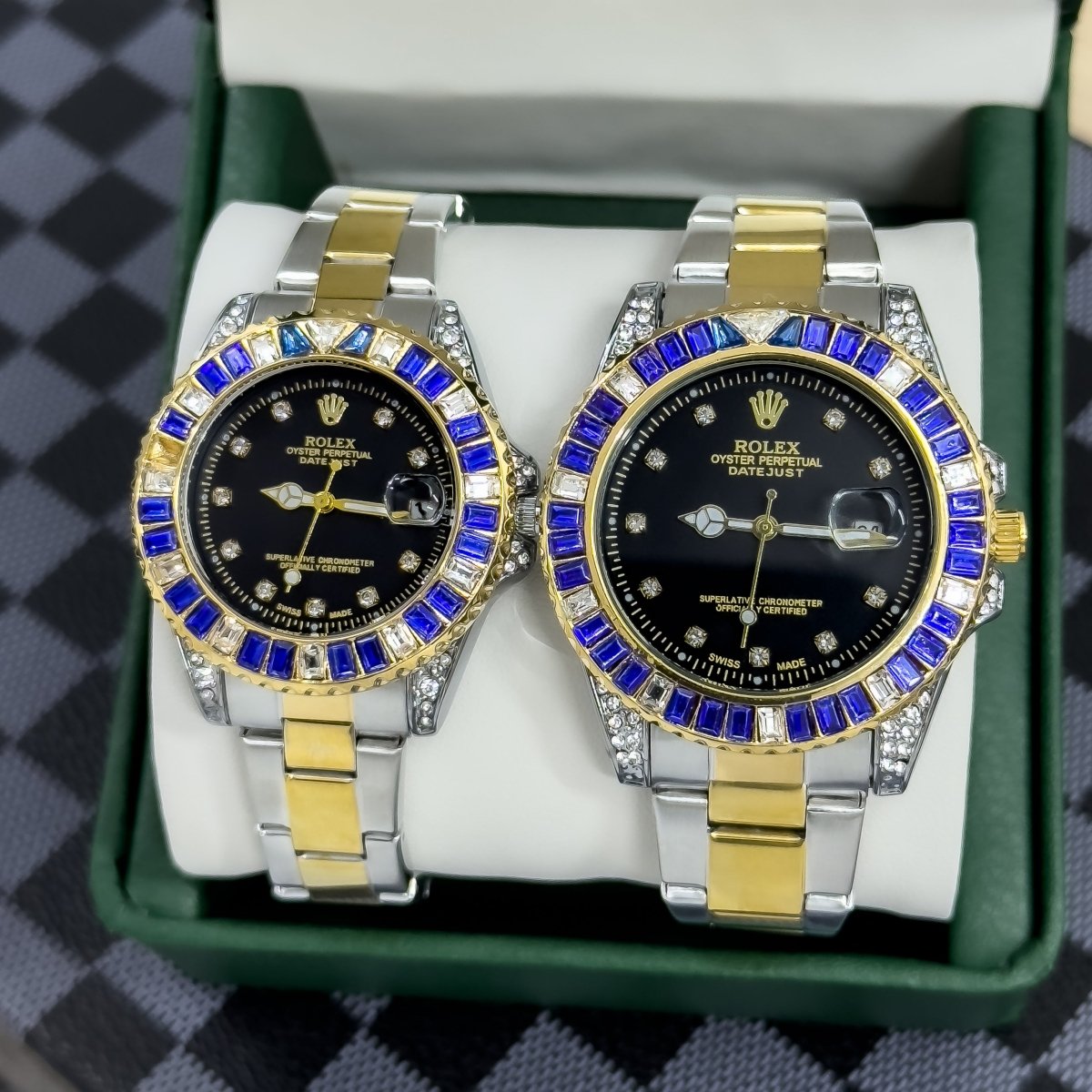 RELOJ PAREJAS ROYAL DUO – 24K RELOJES